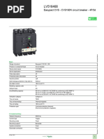 Product Data Sheet: Easypact CVS - CVS630F ETS 2.3 Circuit Breaker ...