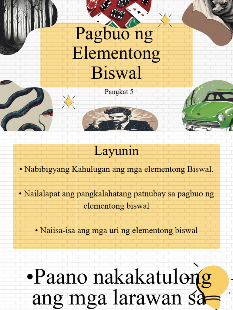 Pagbuo NG Elementong Biswal | PDF