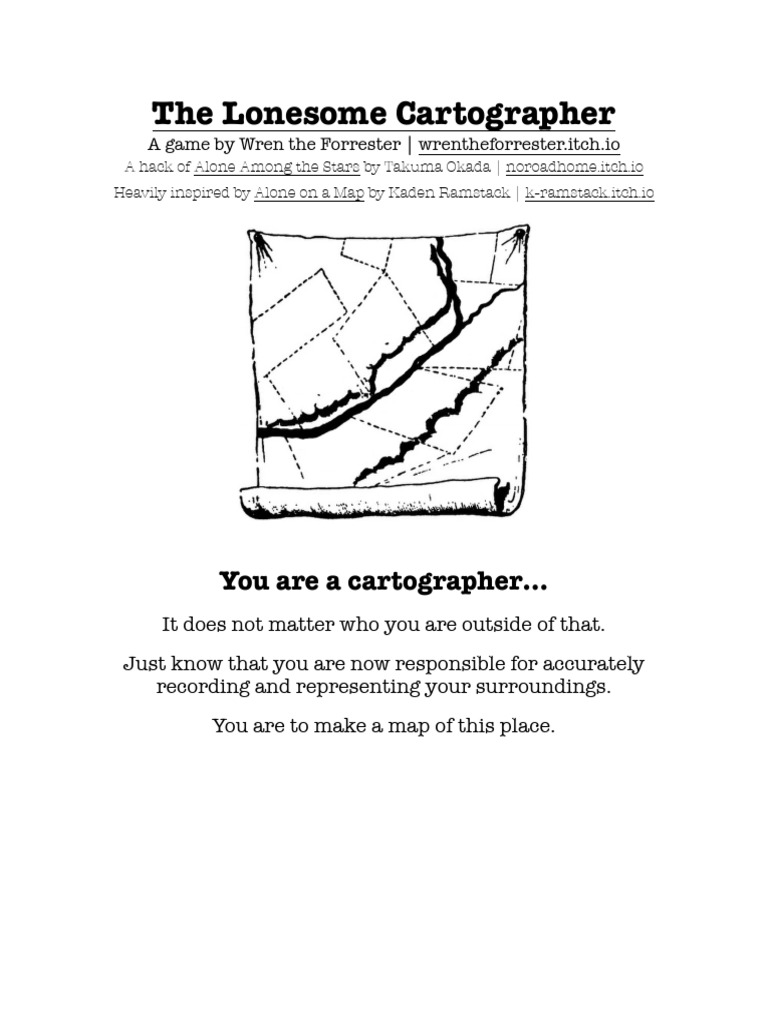 The Lonesome Cartographer Game Guide | PDF | Earth Sciences | Physical ...