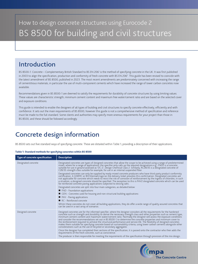 HowTo BS8500 Feb23 | Download Free PDF | Cement | Concrete