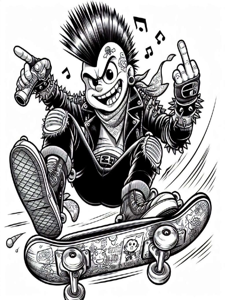 Punk Skateboarding 004 | PDF