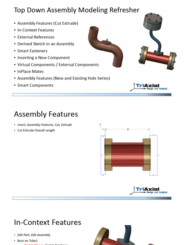 Top Down Assembly Modeling | PDF