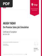 Forage Certificate | PDF