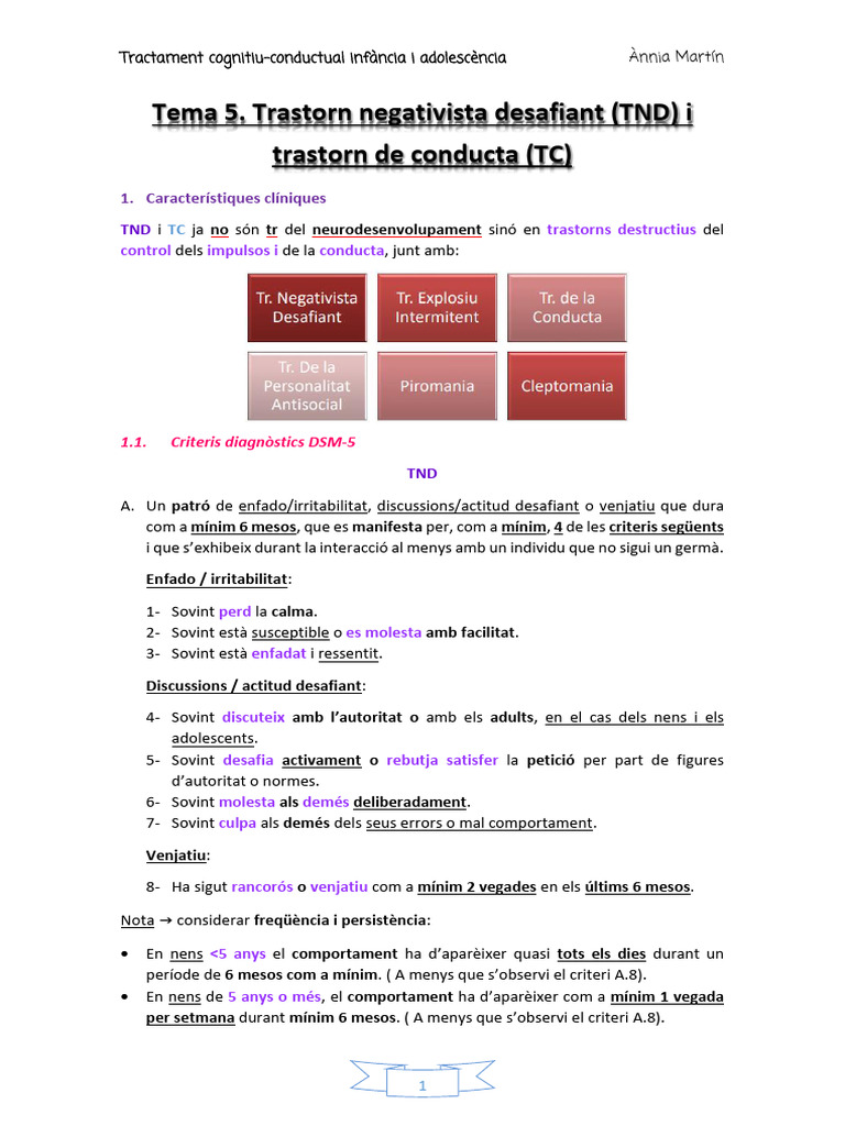 Tema-5 TND I TC | PDF