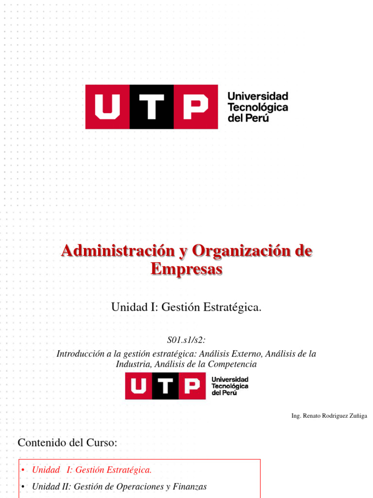 S01R - s1 | PDF | Planificación estratégica | Gestión estratégica