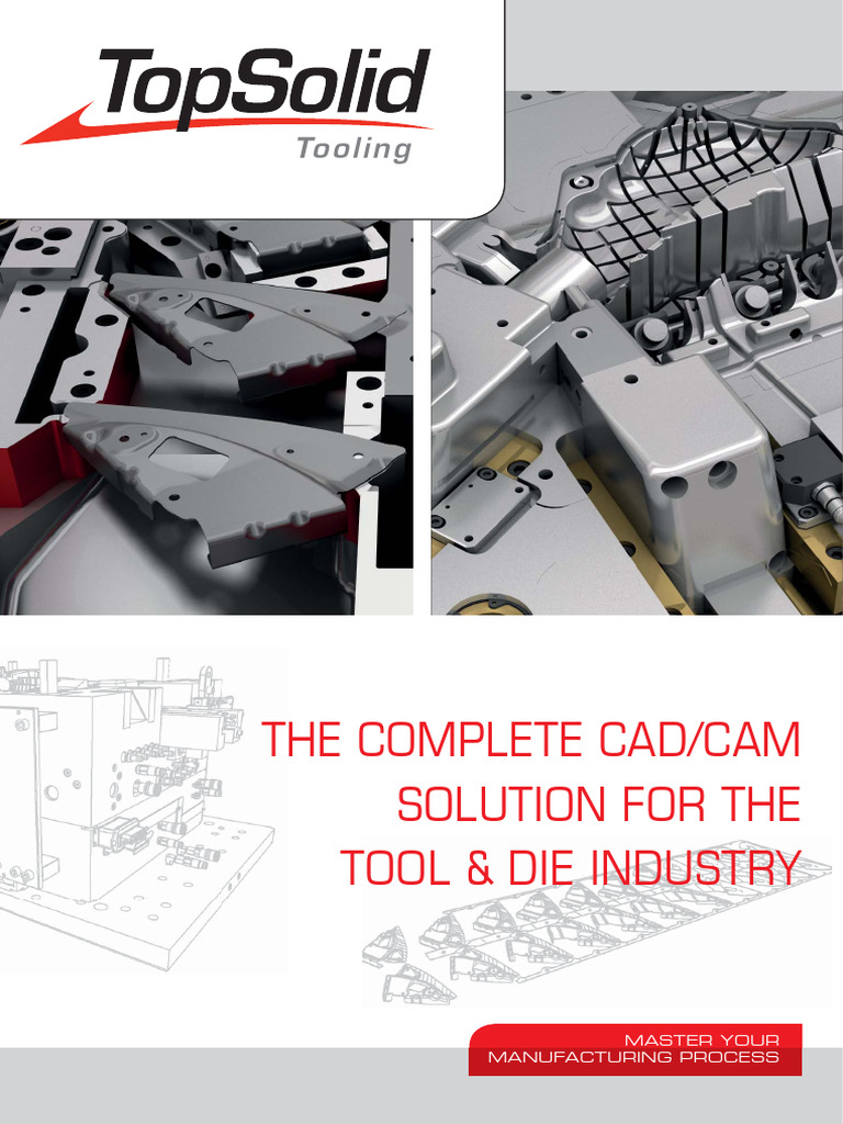 Brochure Top Solid Tooling Us | PDF | Machining | Computer Aided Design