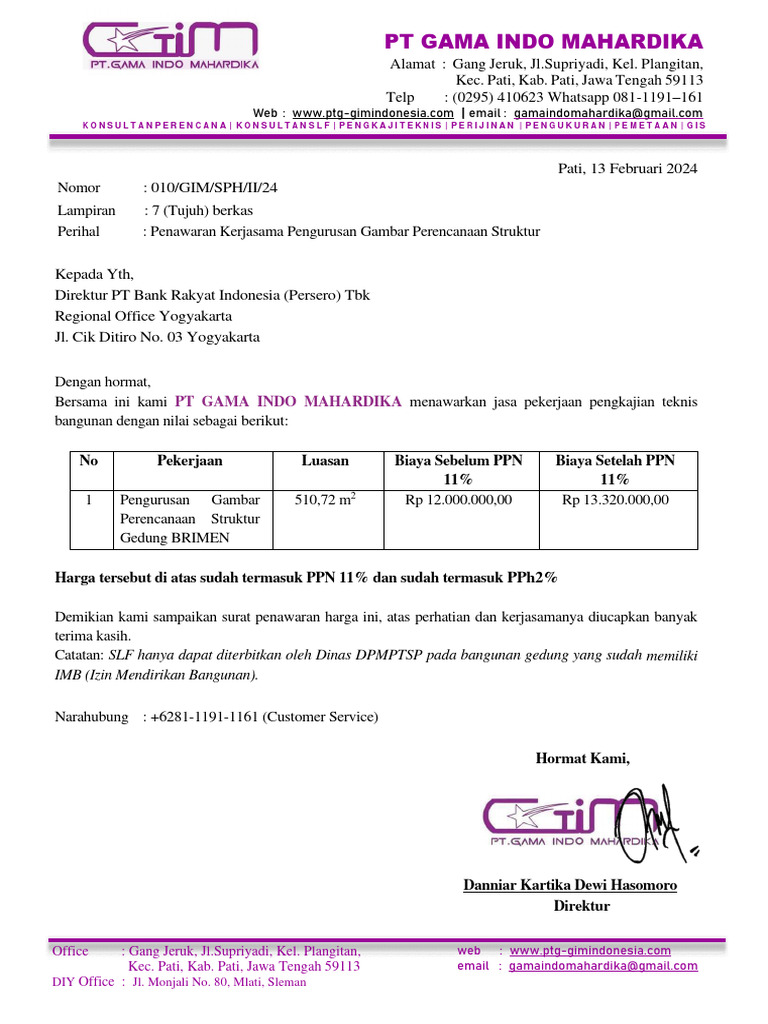 SPH Gambar Perencanaan Struktur Brimen Yogyakarta 13 Feb 2024 | PDF