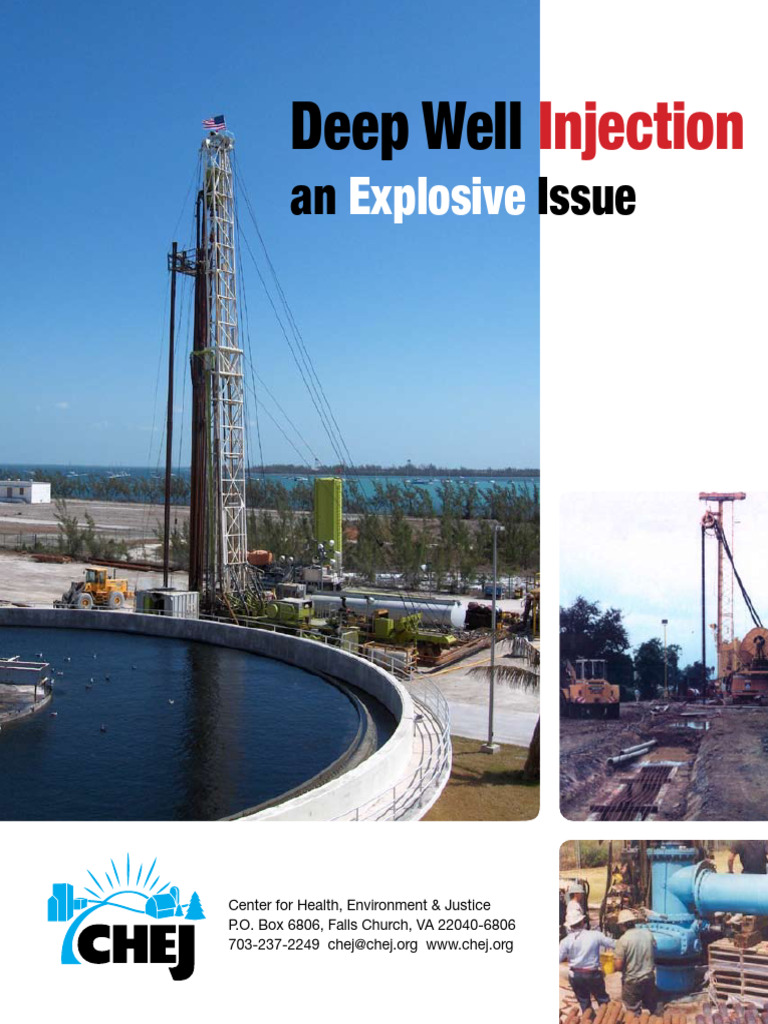 PUB 056 Deep Well Injection1 | PDF | Waste | Hazardous Waste