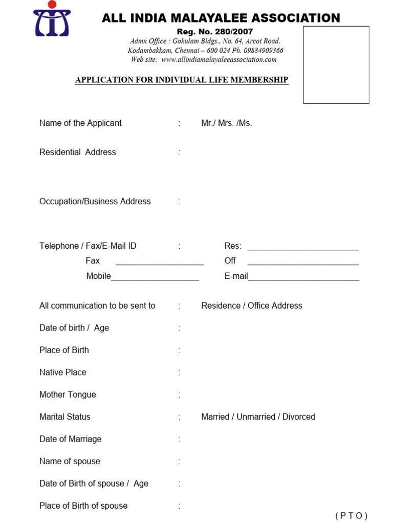 AIMA - Life Membership - Individual | PDF | Social Institutions ...