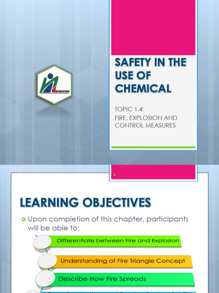 1.4 Fire Explosion and Control Measures | PDF | Fires | Explosion