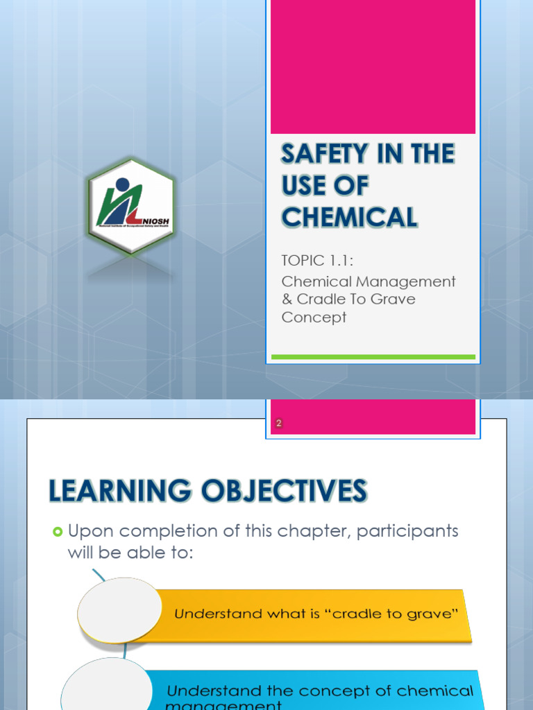 Chemical Safety Management Guidelines | PDF | Life Cycle Assessment ...