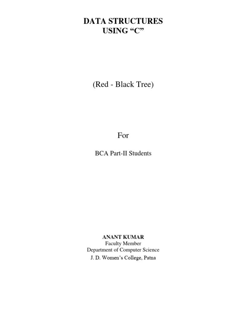 BCA-2 Data Structure Using C - Tree L12 by Anant Kumar | PDF | Teaching ...