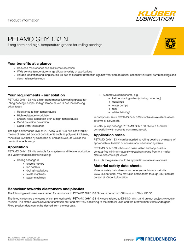 PETAMO GHY 133 N 094061 PI GB en | PDF | Bearing (Mechanical ...