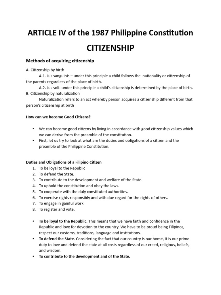 Citizenship_lecture | PDF | Citizenship | Naturalization