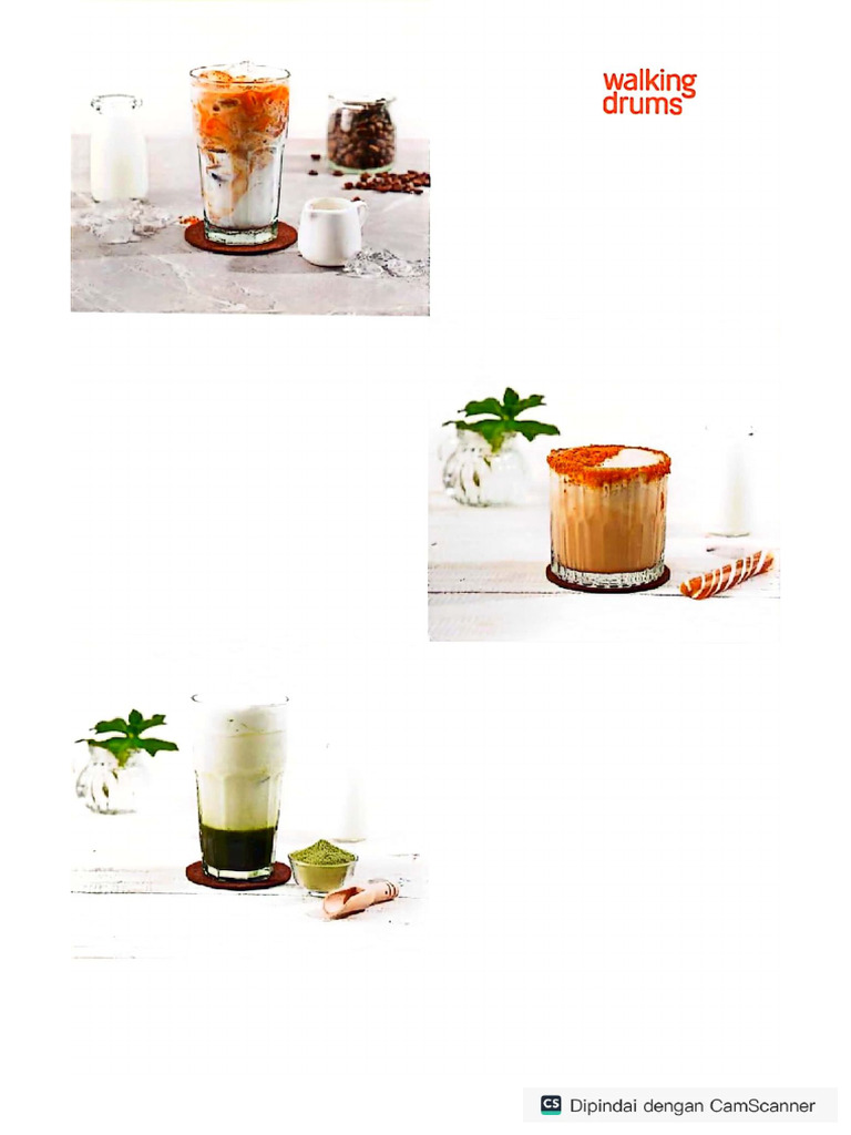 Pricelist Menu Walking Drums Surabaya | PDF