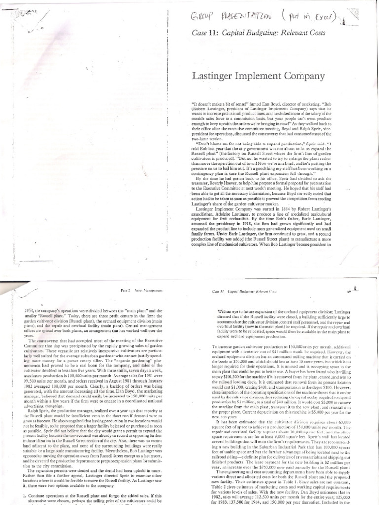 Lastinger+Implement+Company+and+Allied+Foods | PDF