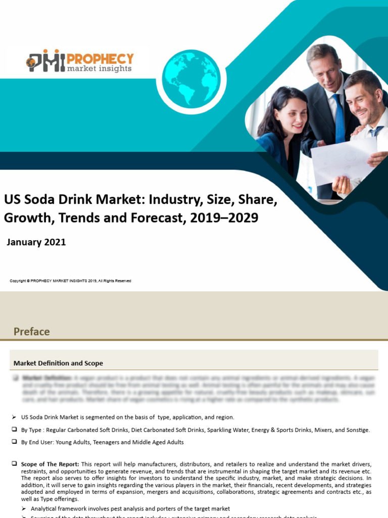Sample U.S. Soda Market | PDF | Soft Drink | Drink