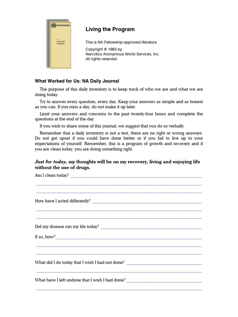 Step 10-Living The Program | PDF | Psychology