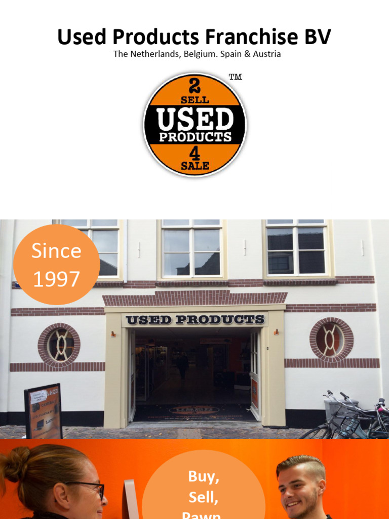 Used Products Presentation | PDF | Finance & Money Management | Law