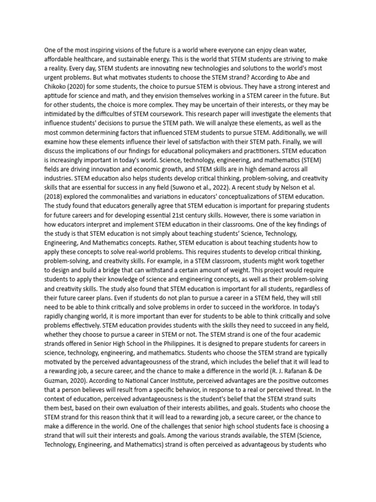 RRL Group 8 | PDF | Science, Technology, Engineering, And Mathematics ... RRL Group 8 | PDF | Science, Technology, Engineering, And Mathematics ...