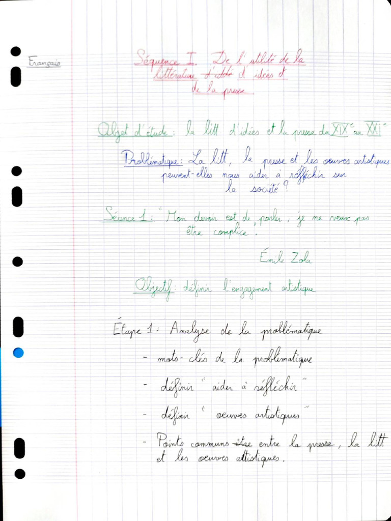 Seq 1 Seance 1 | PDF