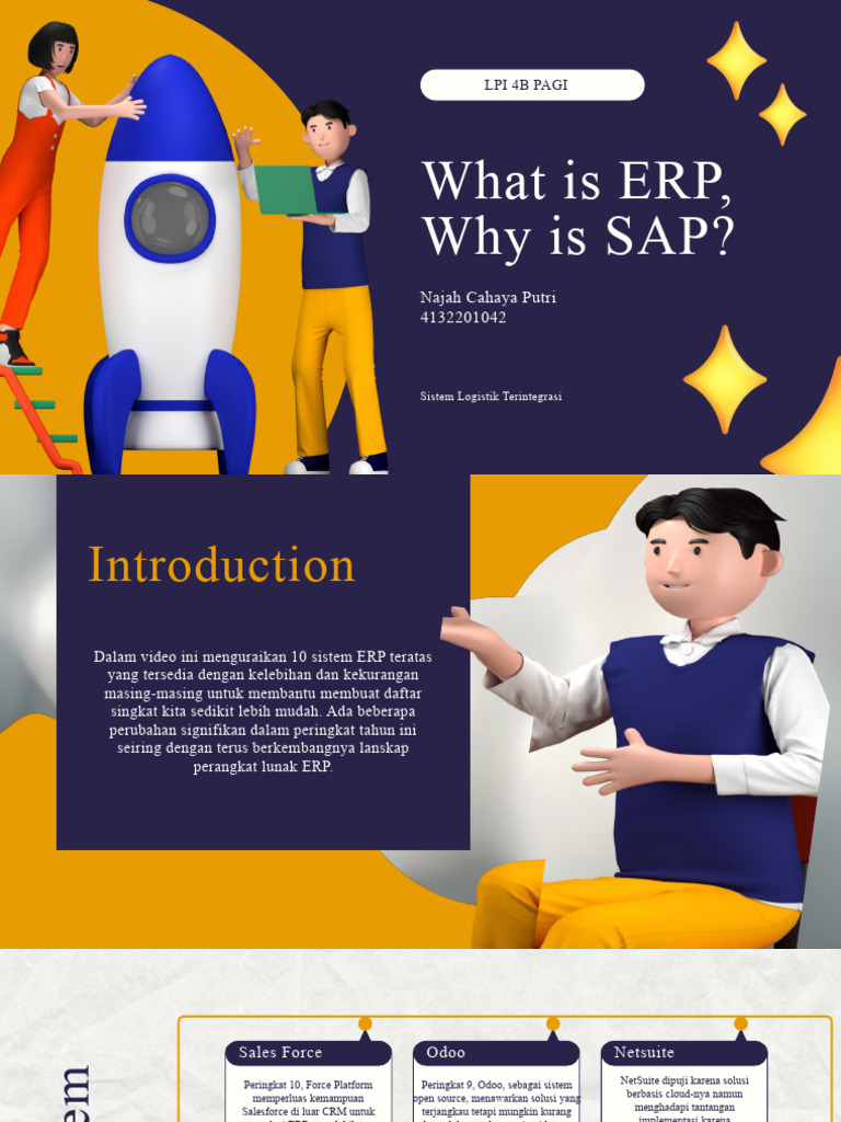 Najah Cahaya Putri - 042 - LPI 4B Pagi - Tugas What Is SAP, ERP | PDF | Pengelolaan Keuangan ...
