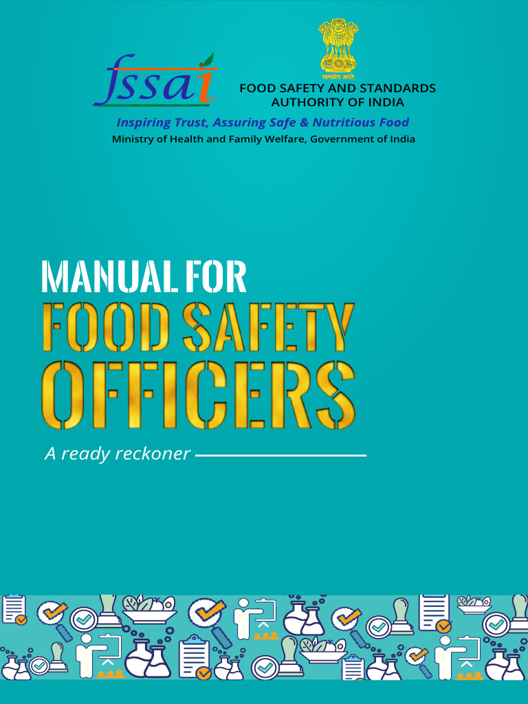 Manual For Food Safety Officers | PDF | Food Safety | Food Industry