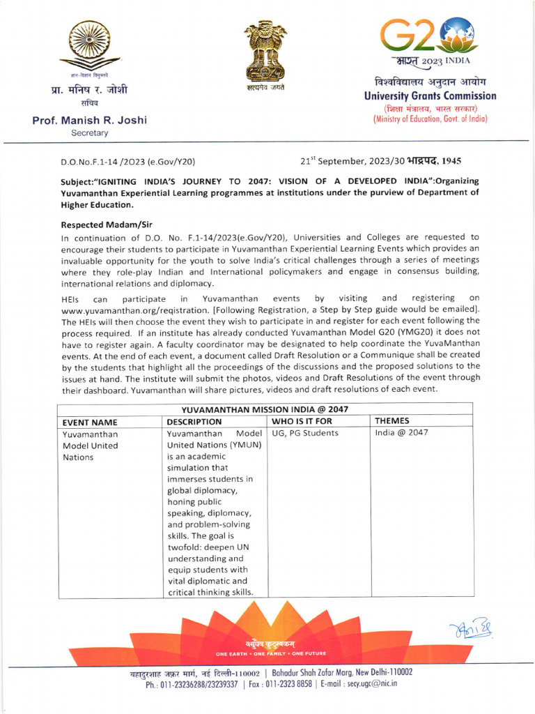 Yuvamanthan Registration for 2025 Events | PDF | Empowerment | Innovation