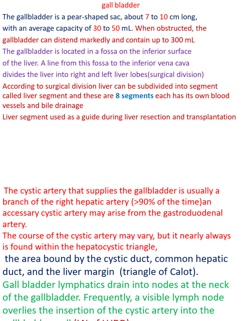 Gallbladder I | PDF | Liver | Gallbladder