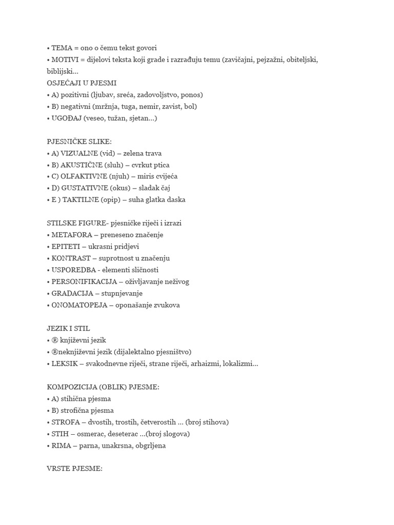 Stilske Figure | PDF