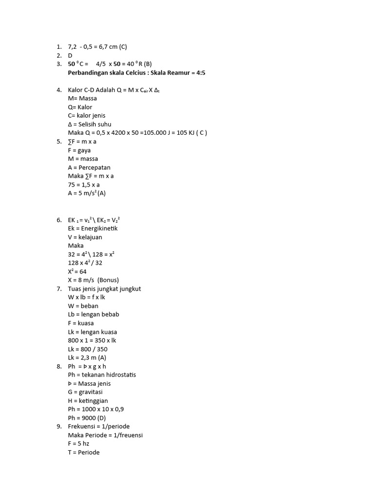 Kunci TO 12 IPA | PDF | Technology & Engineering