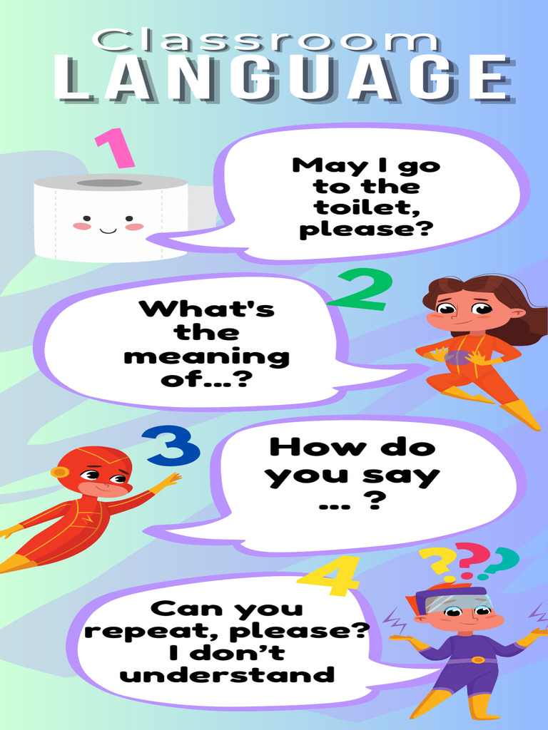 Essential Classroom Language Phrases | PDF