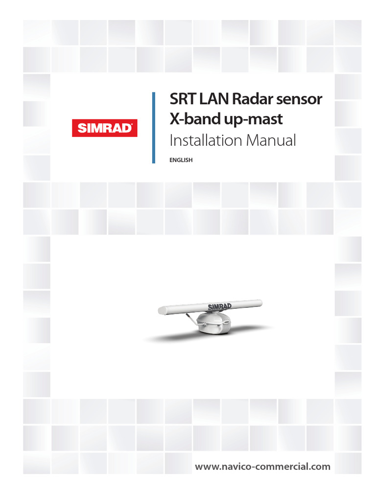RADAR SIMRAD R-5000 (Sensor Installation Manual) | PDF | Radar | Antenna (Radio)