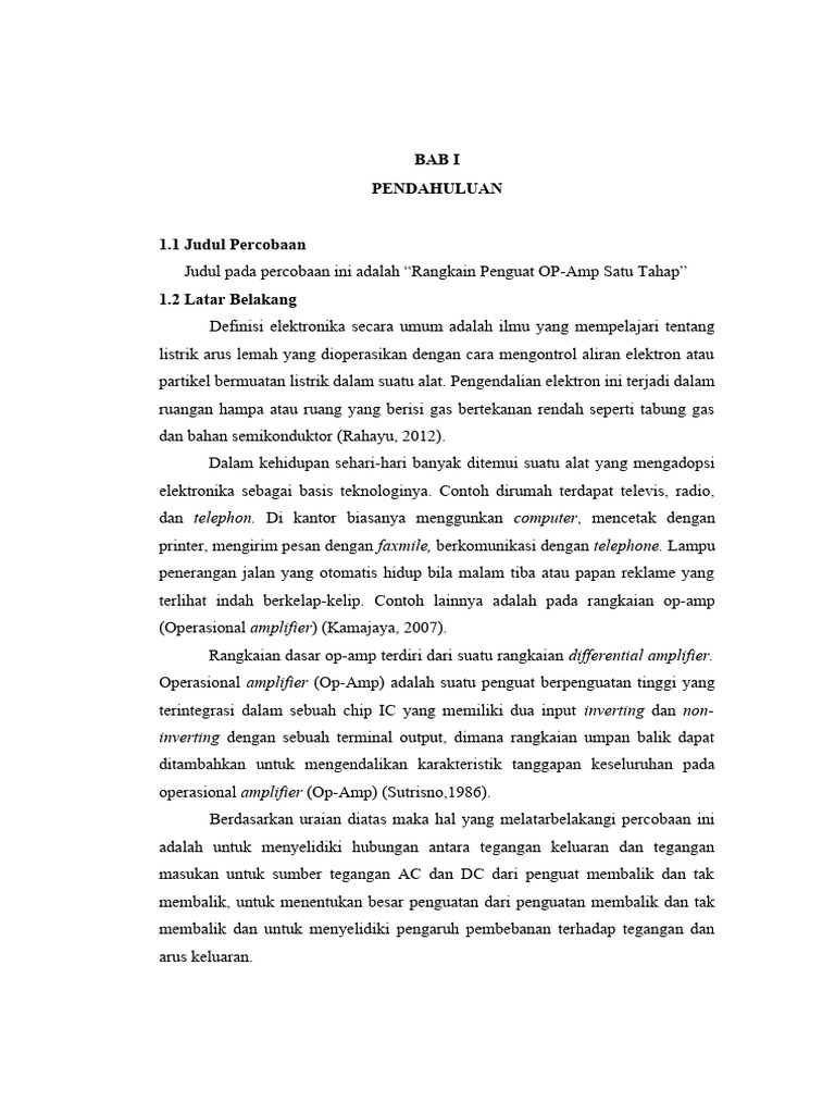 LAP OP AMP (ELKA) | PDF