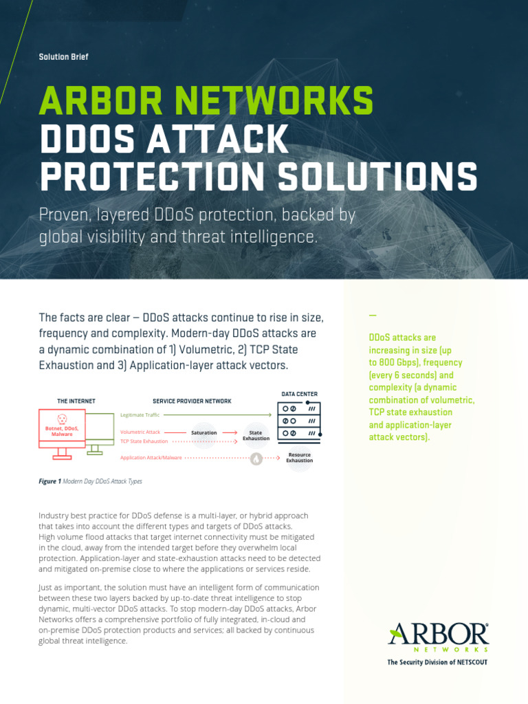 SB DDoSAttackProtection EN | PDF | Denial Of Service Attack | Cloud Computing