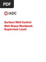 IADC WellSharp Kill Sheet | PDF | Gases | Chemical Engineering