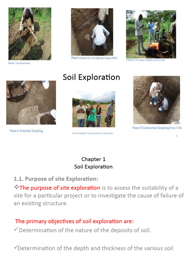 Edited Soil Exploration 1 | PDF