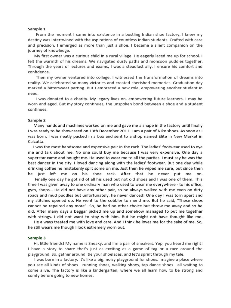 Im A Shoe | Download Free PDF | Shoe | Footwear