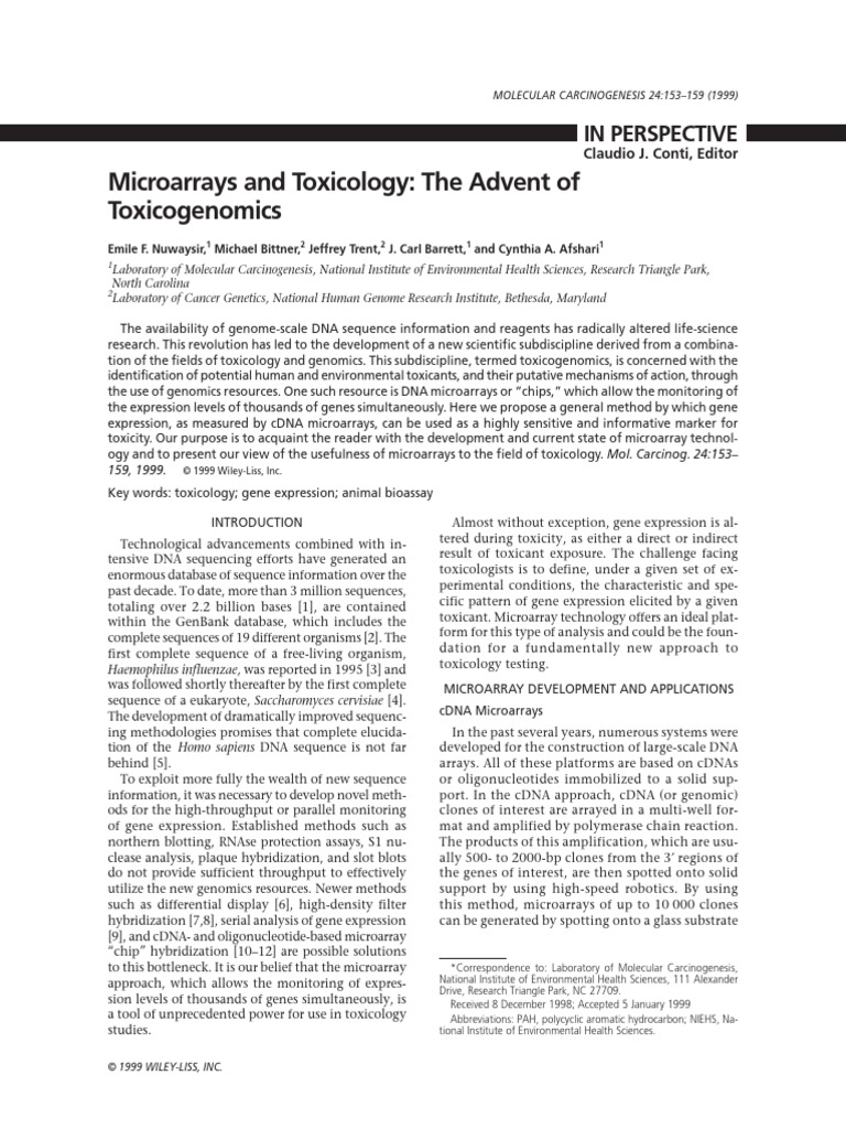 microtox | PDF | Dna Microarray | Dna Sequencing