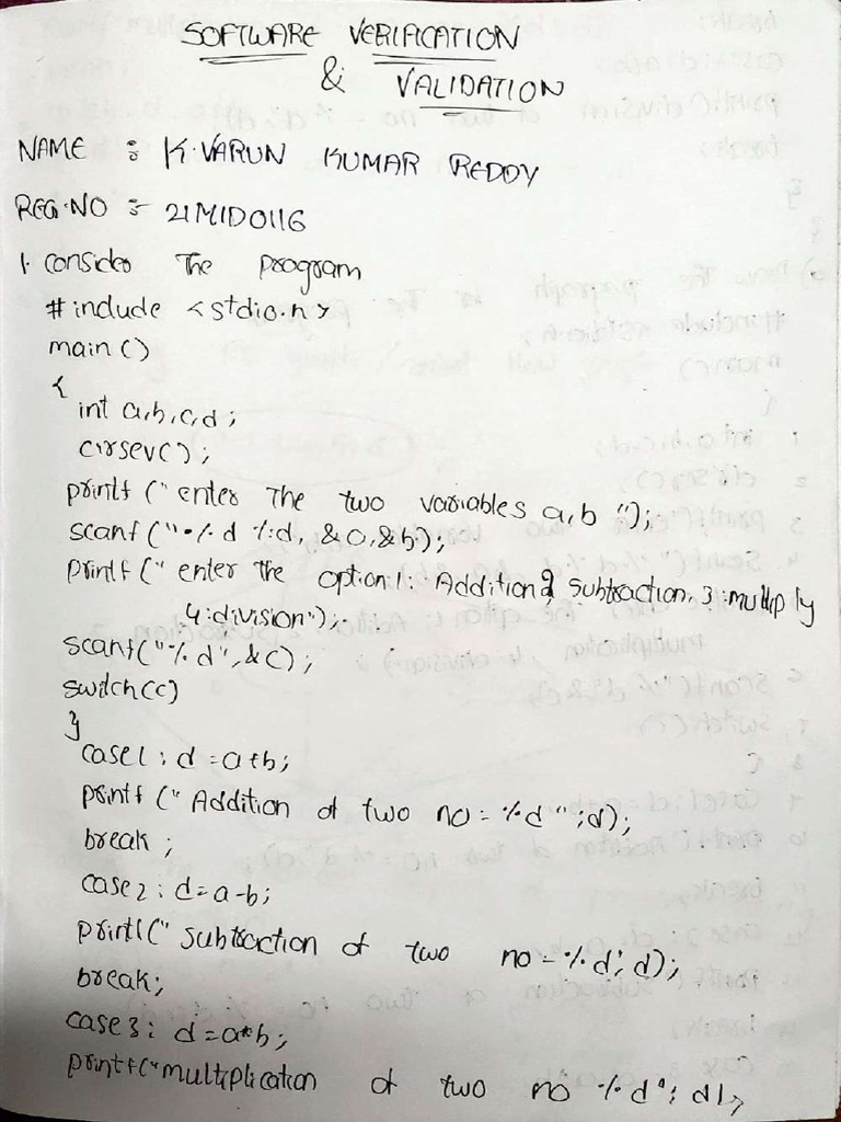 21MID0116 SVV DA-1 - Compressed | PDF