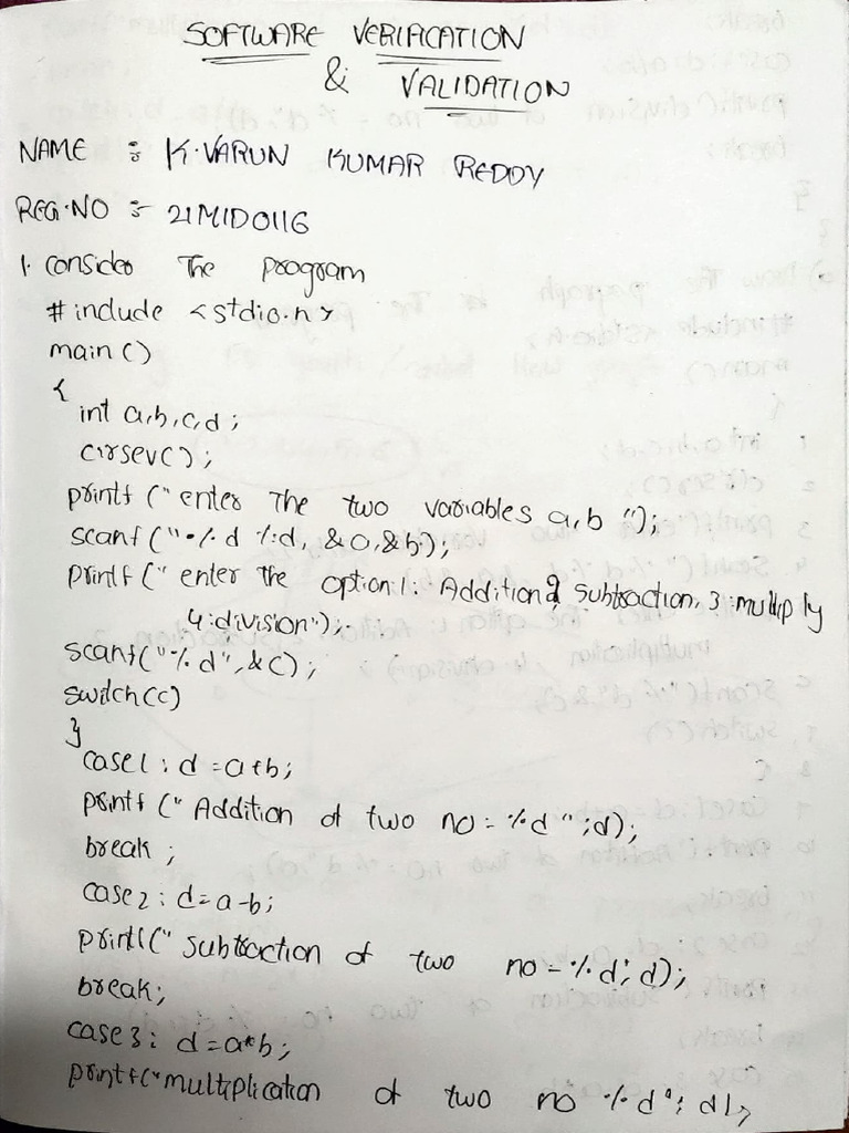 21mid0116 SVV Da-1 | PDF | Teaching Methods & Materials