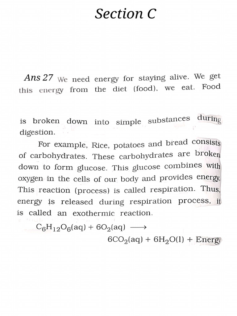 Section C Solution | PDF