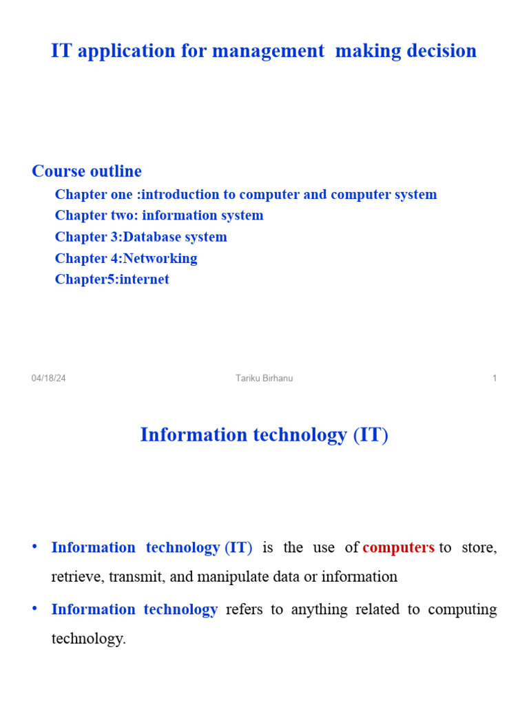 chapter1 (3) | PDF | Central Processing Unit | Input/Output