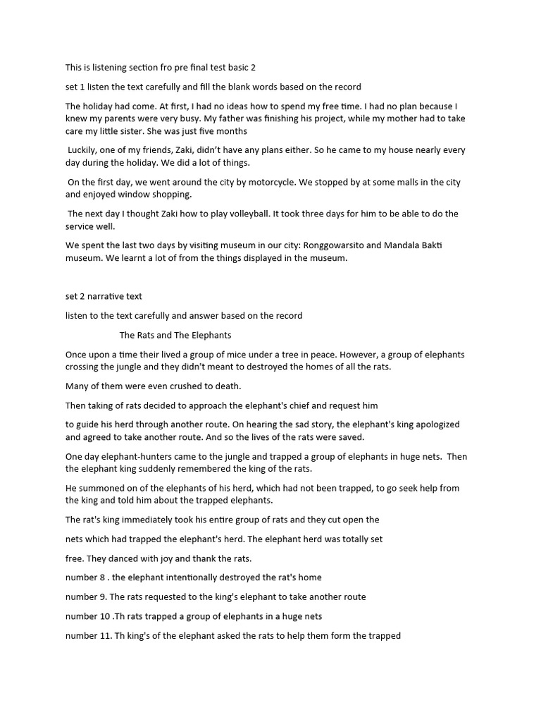 Basic 2 Script | PDF