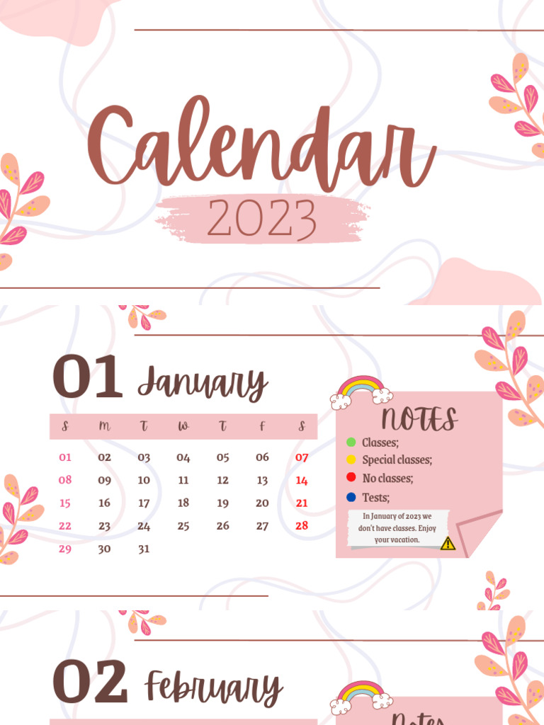 2023 Academic Calendar Overview | PDF | Liturgical Calendar