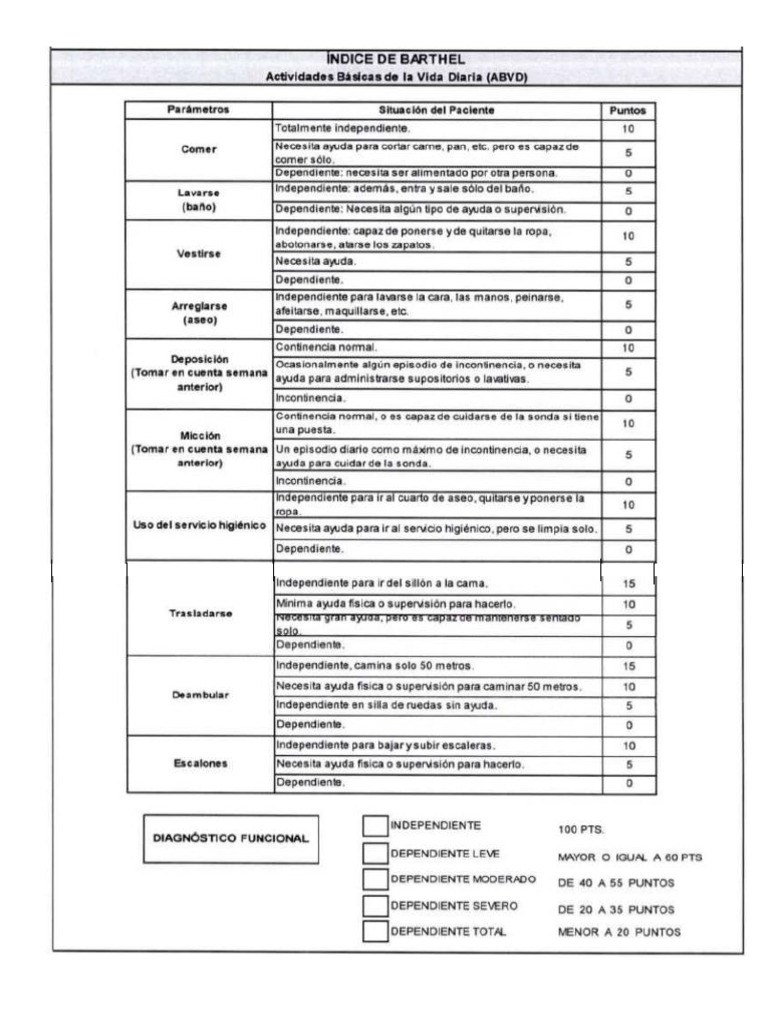 barthel | PDF