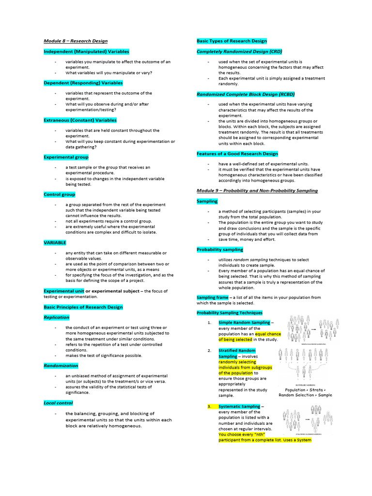 Research-reviewer | PDF | Sampling (Statistics) | Experiment