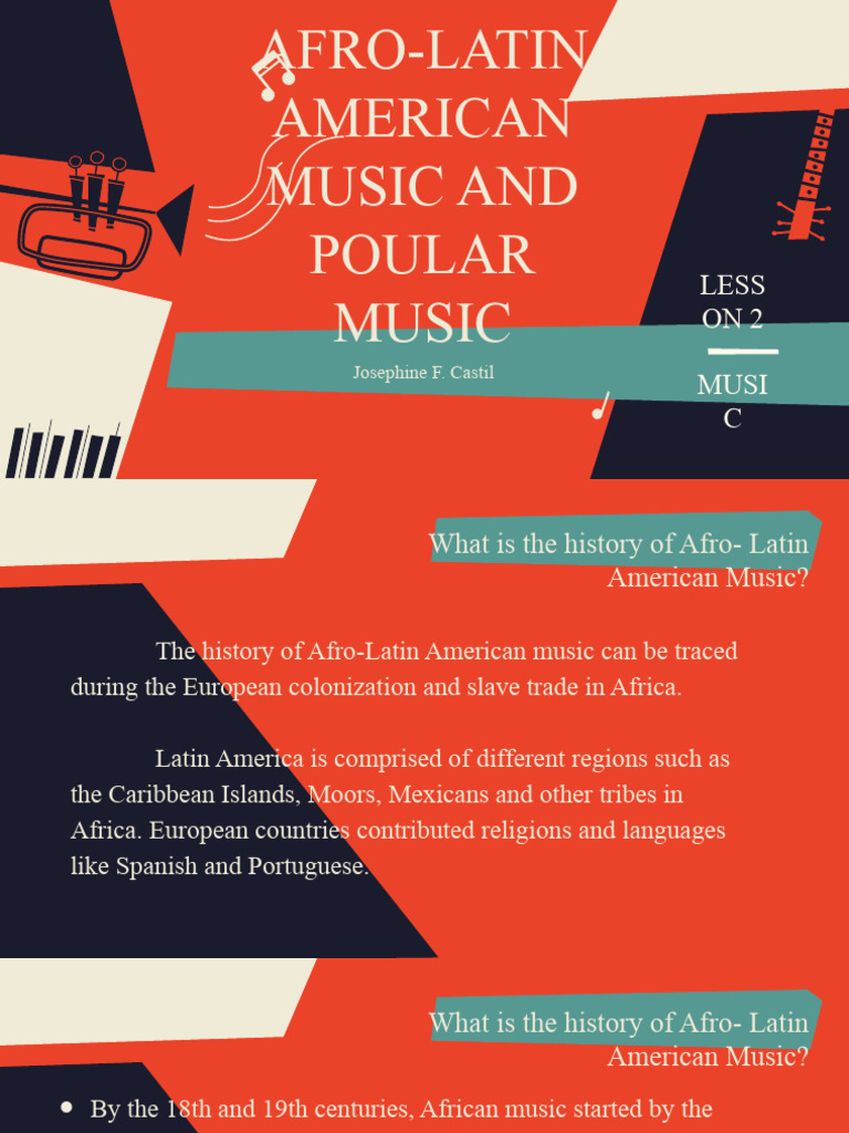 Lesson 2 Afro-Latin American Music | PDF | Ballroom Dance | Dances