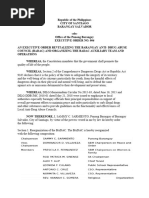 Sample Barangay Session Minutes | PDF | Government | Justice