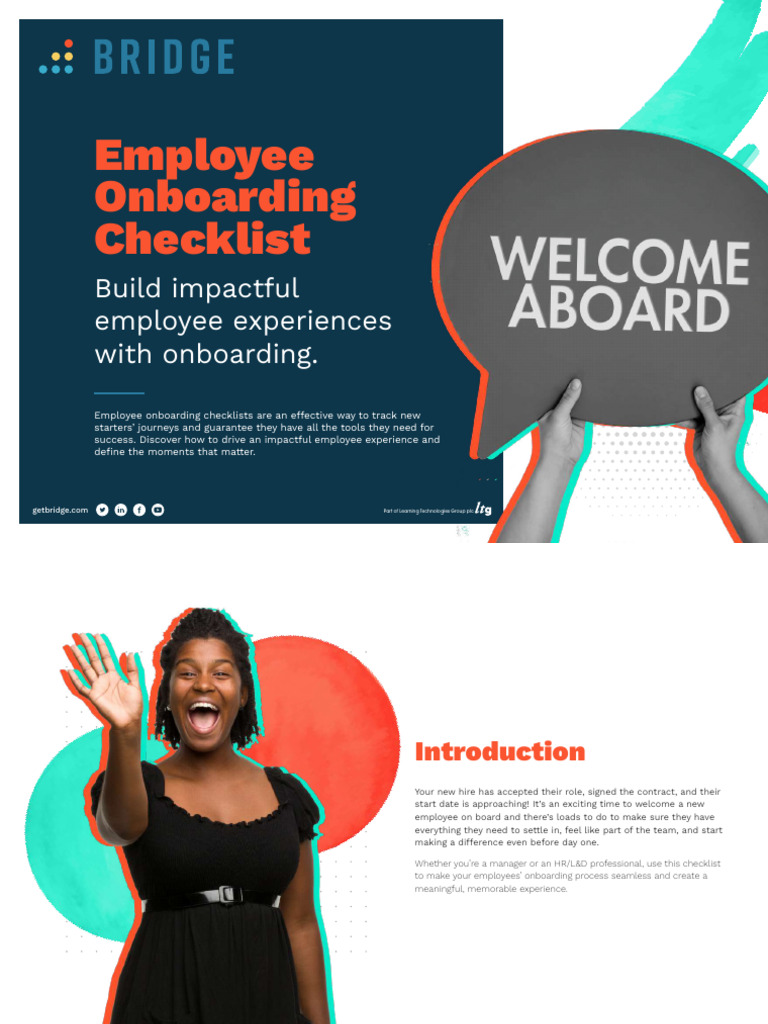 Employee Onboarding Checklist Bridge | PDF | Employment | Social Psychology